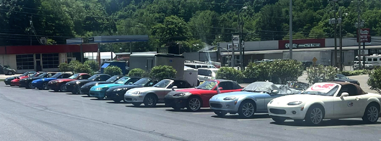 The Drive to Cruisers in Jefferson, NC. June 1, 2024