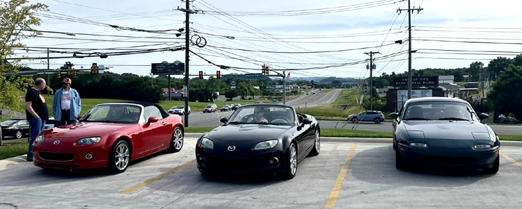 The Drive to Cruisers in Jefferson, NC. June 1, 2024