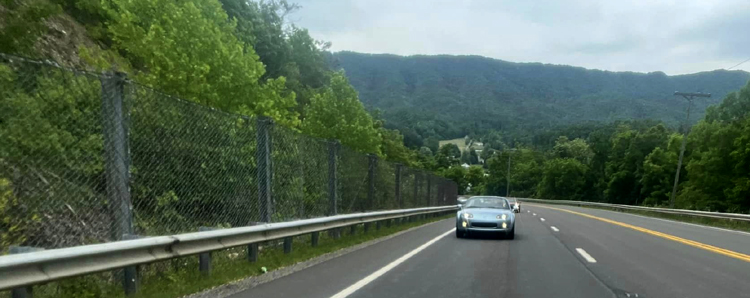 The Drive to Cruisers in Jefferson, NC. June 1, 2024